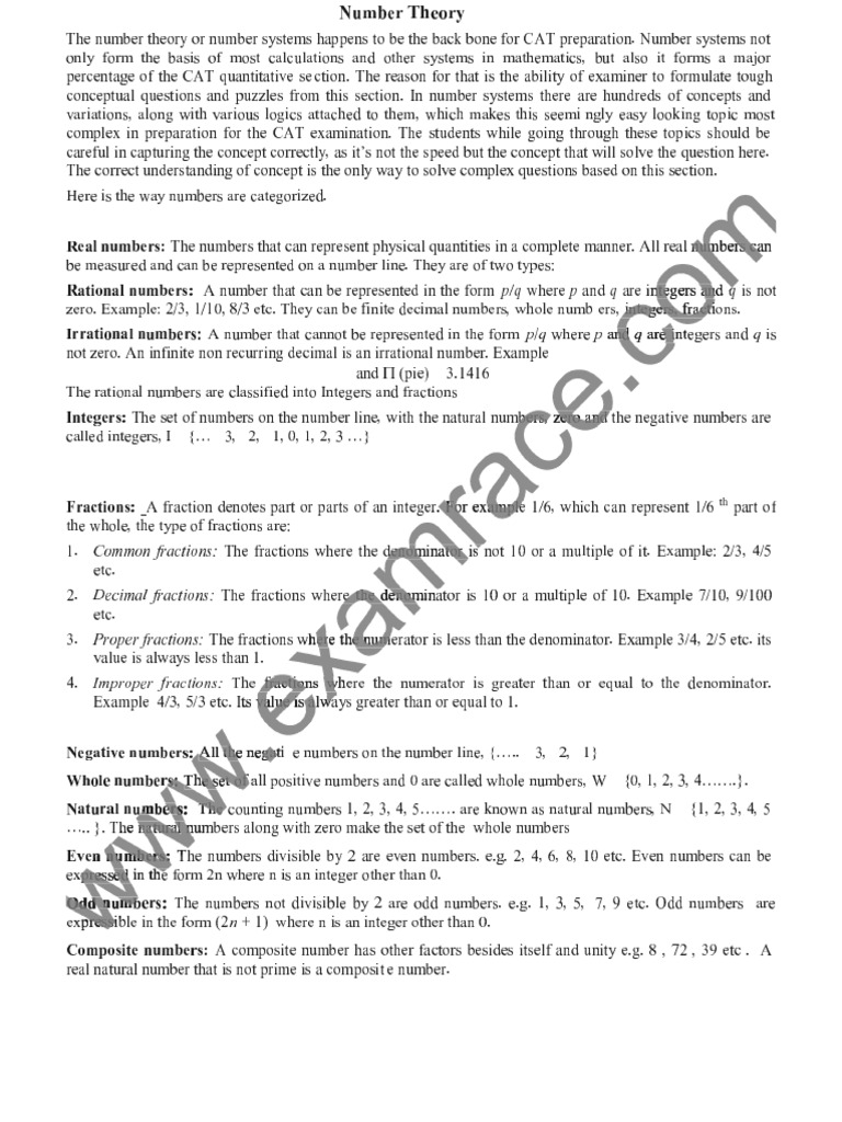 Mathematics-Number-Theory | PDF