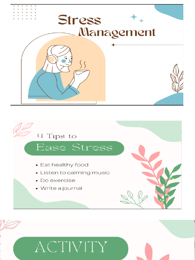 Activity Self-Development Managing-Stress Sept.22024 | PDF