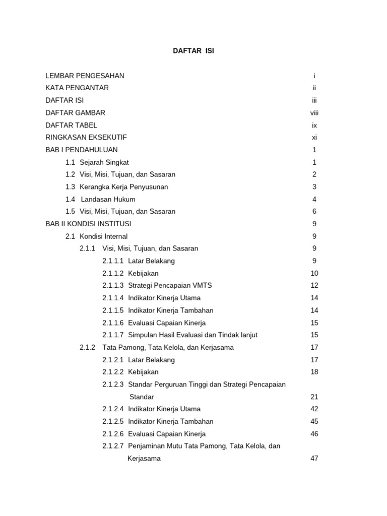 Daftar Isi | PDF