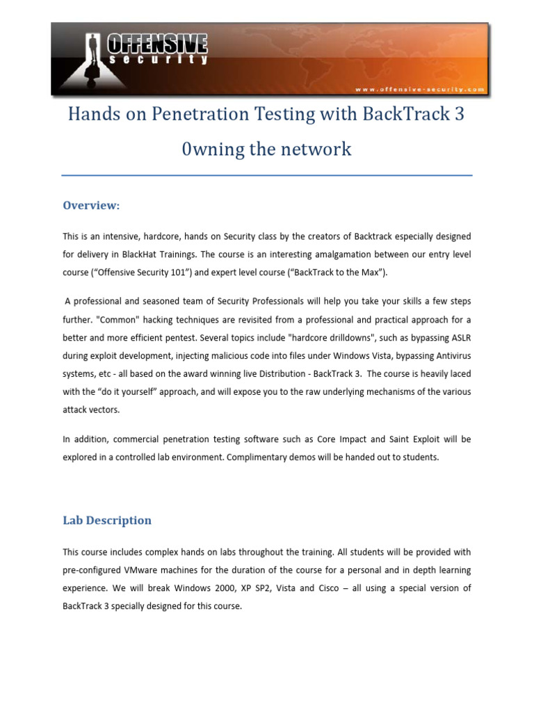 Blackhat Offsec | PDF
