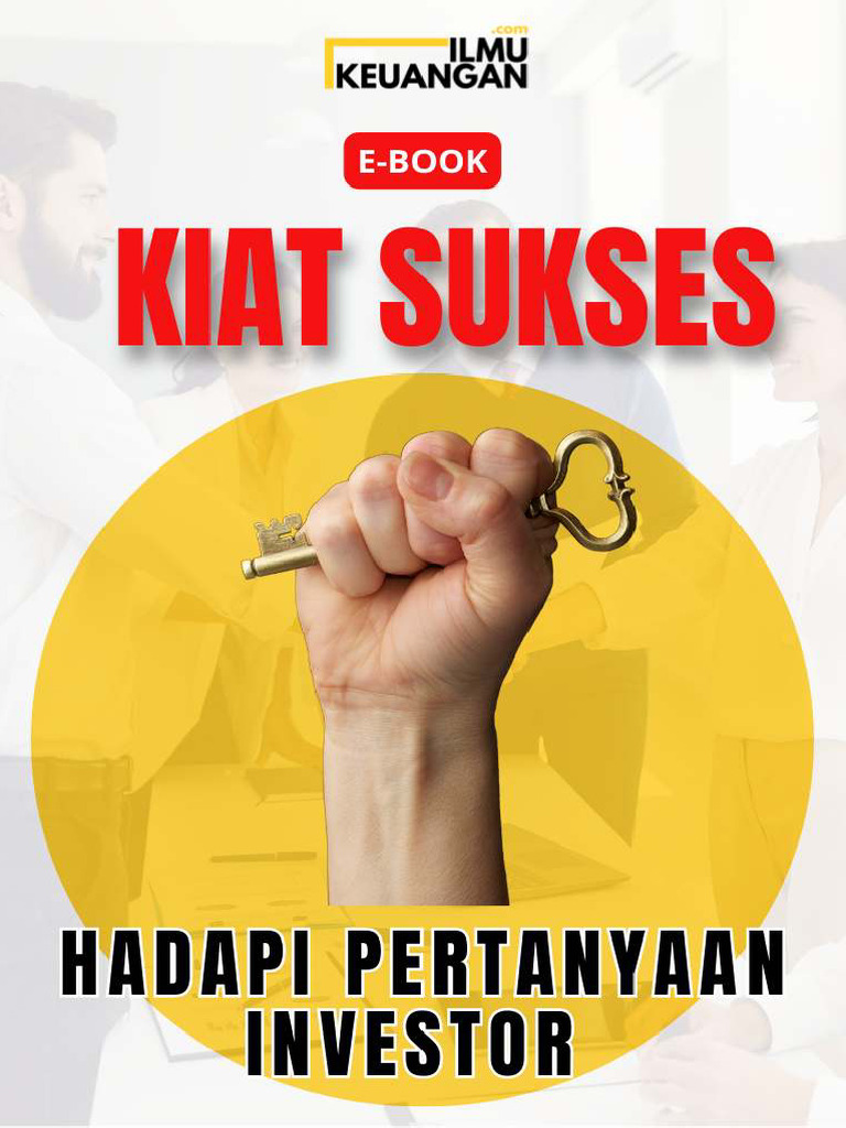 Ebook Kiat Sukses Hadapi Pertanyaan Investor | PDF