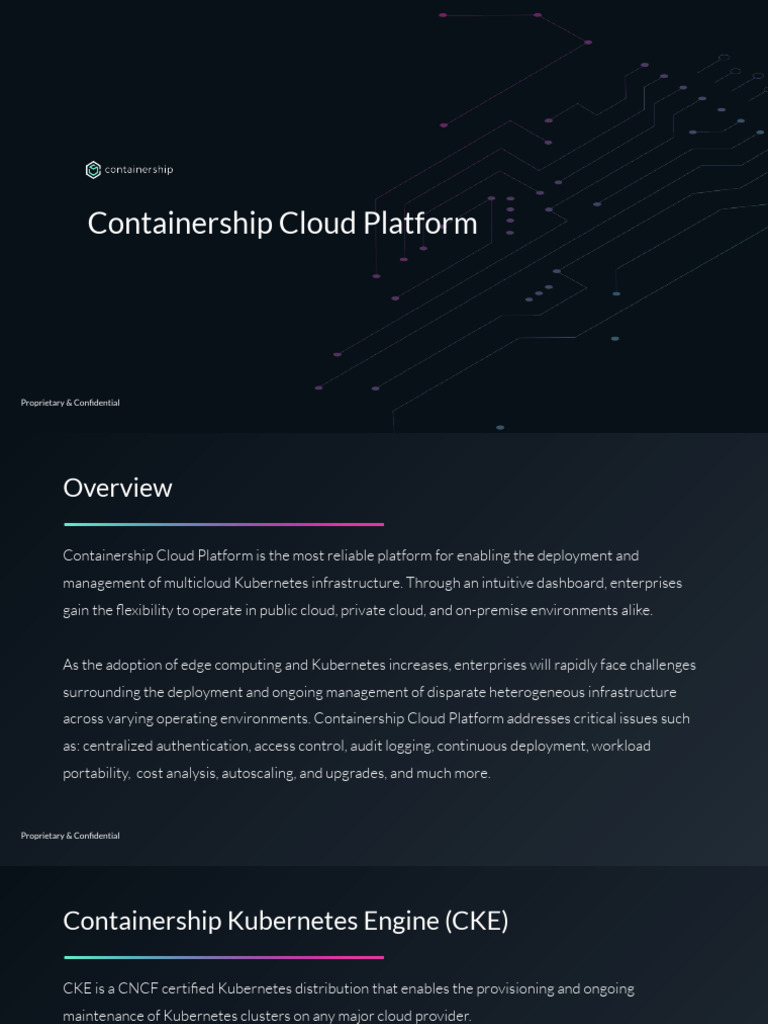 Containership Cloud Platform Deck | PDF | Cloud Computing | Computers
