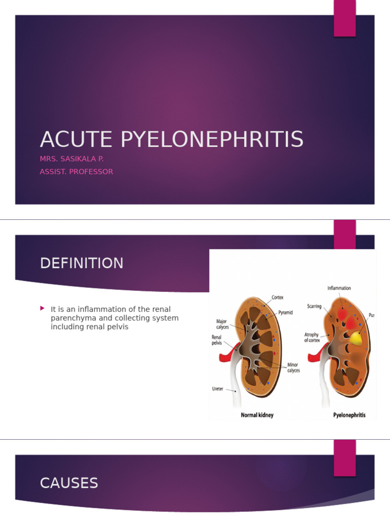 PYELONEPHRITIS | PDF