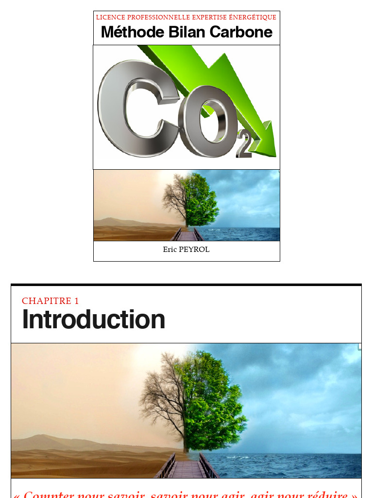 Bilan Carbone | PDF