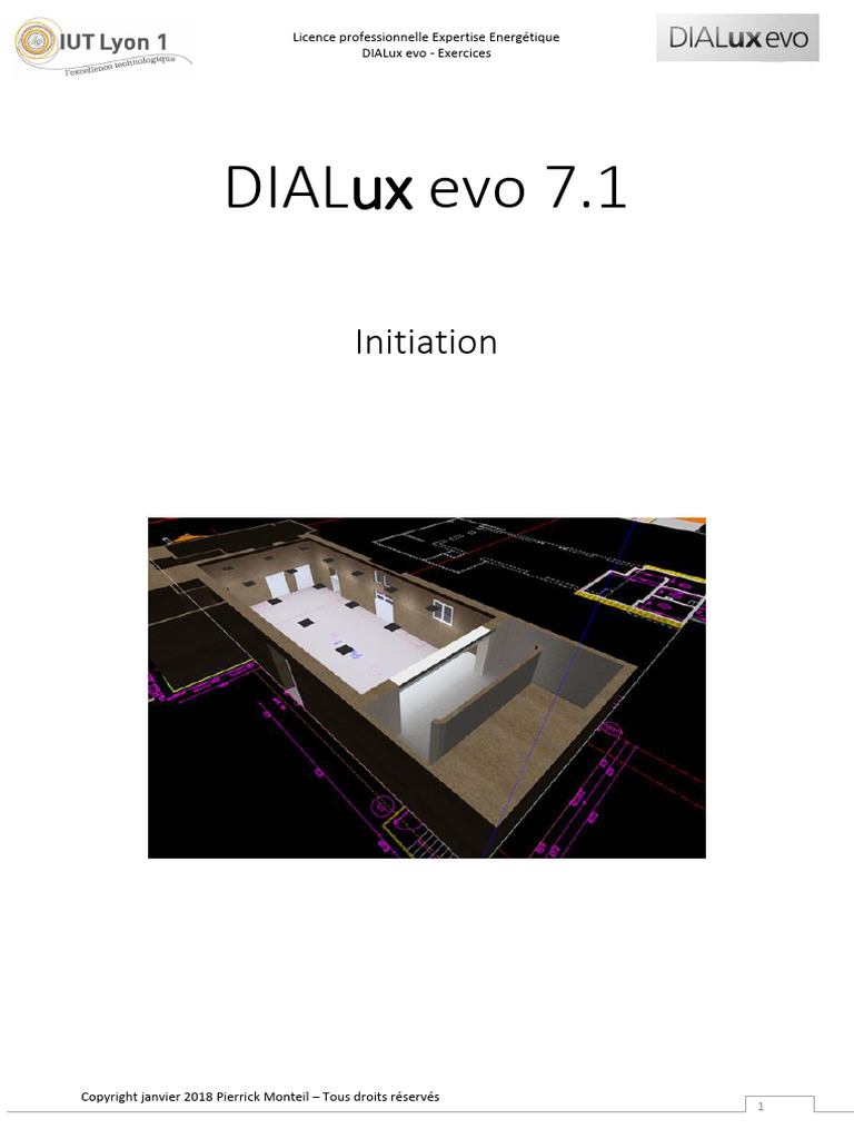 Cours DIALux | PDF