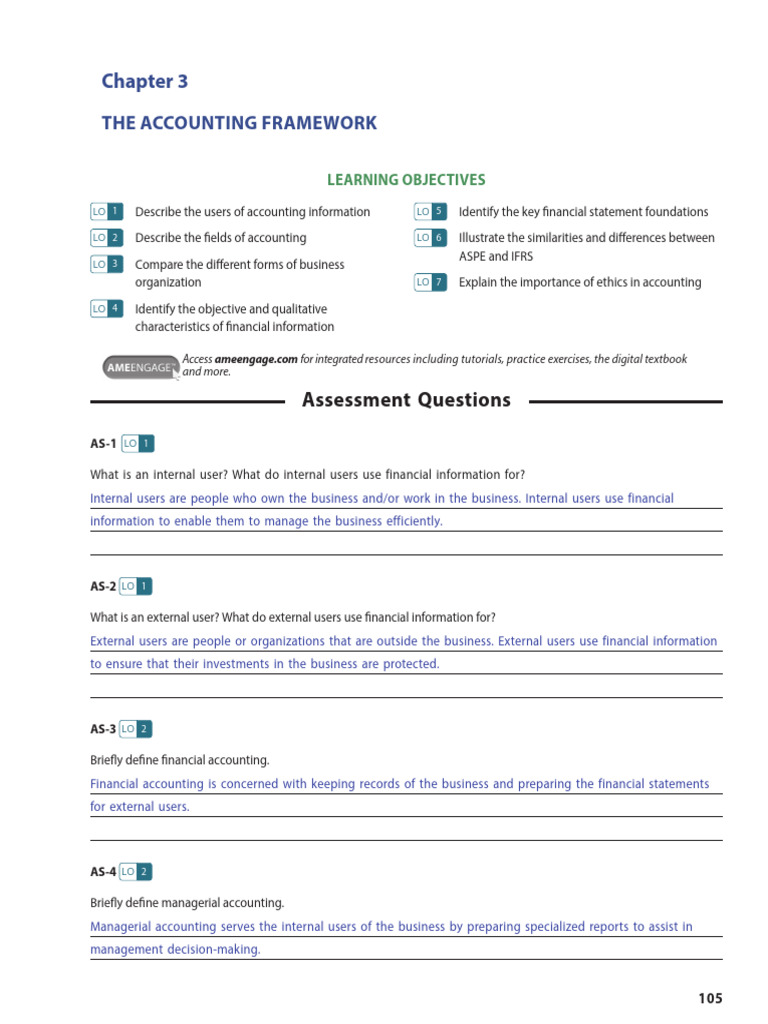 Workbook CH 3 | PDF | Partnership | Financial Statement