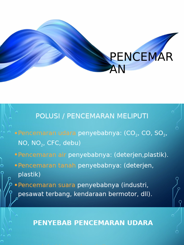 PENCEMARAN | PDF