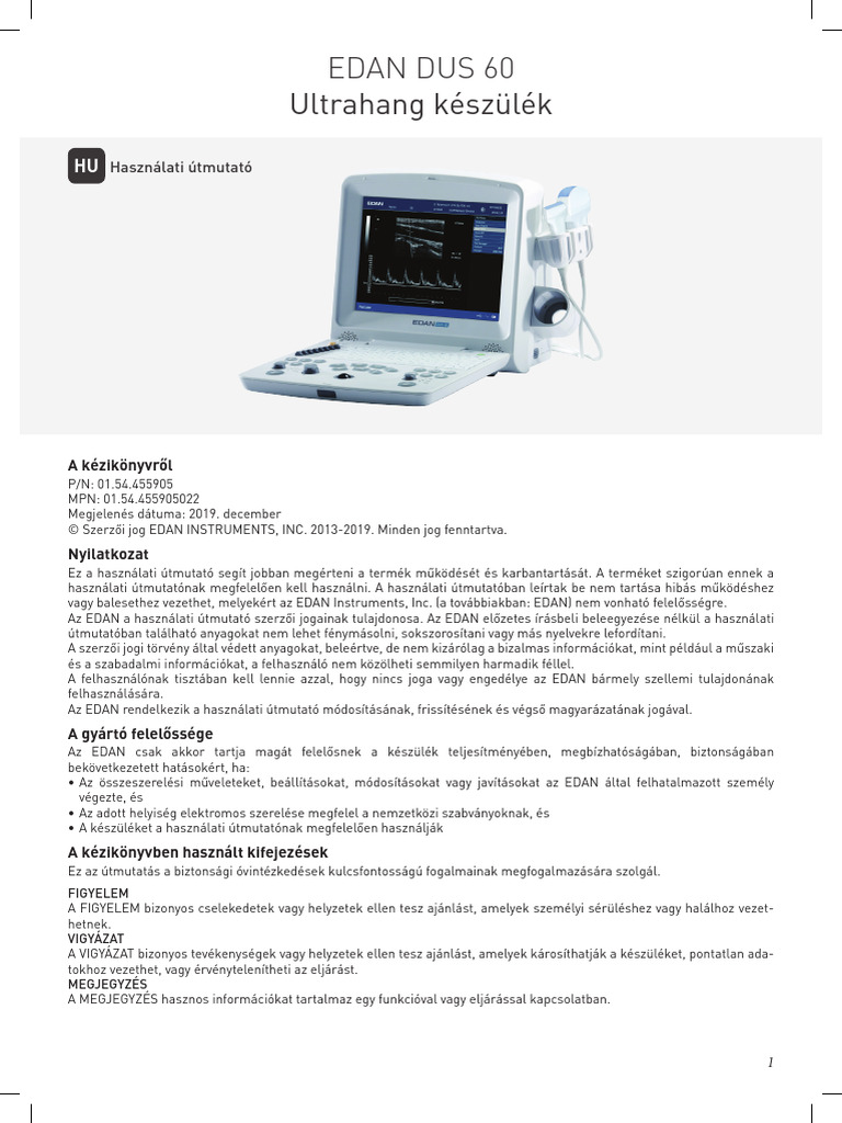 Edan Dus60 Print | PDF
