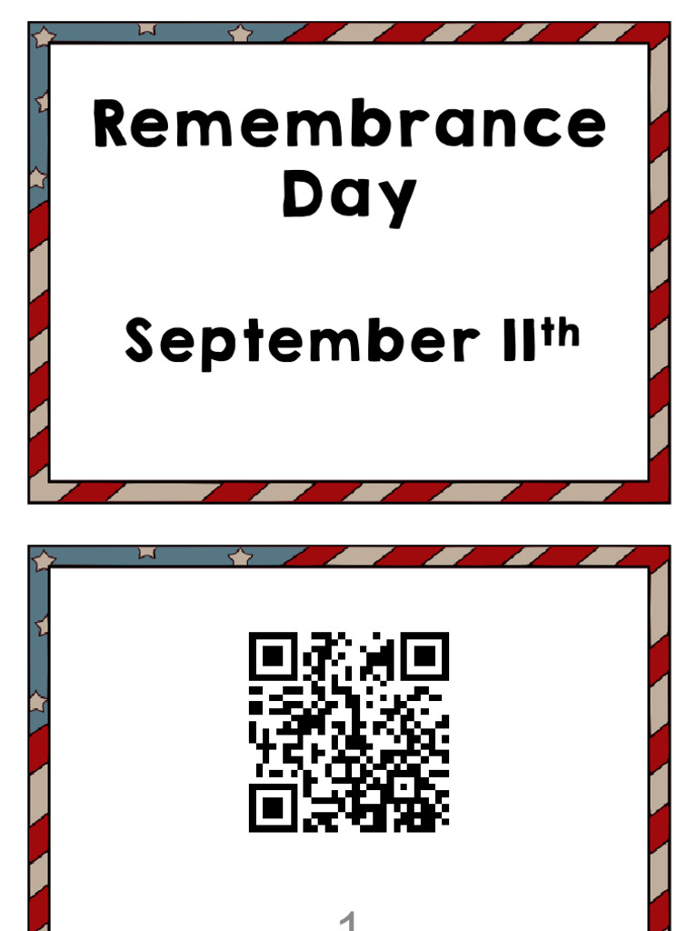 Remembrance+Day+QR+Walkthrough | PDF