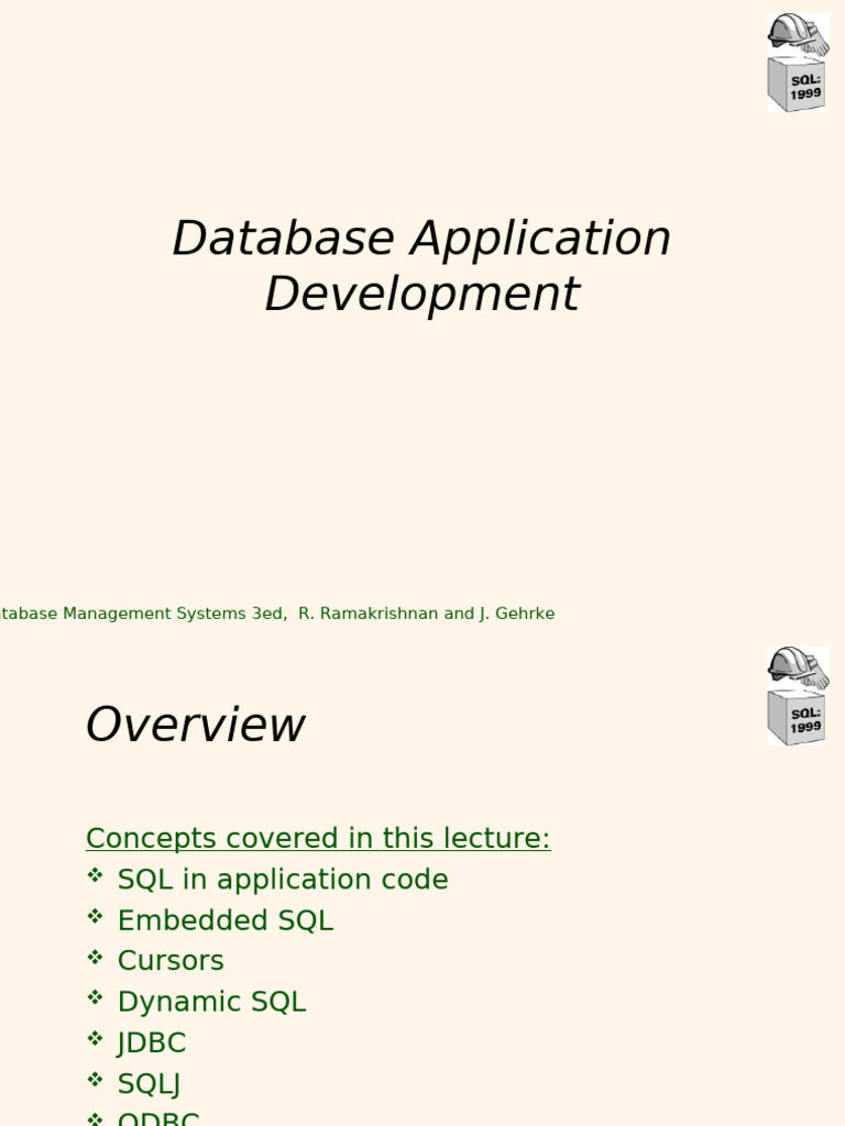 Database Application Development | PDF