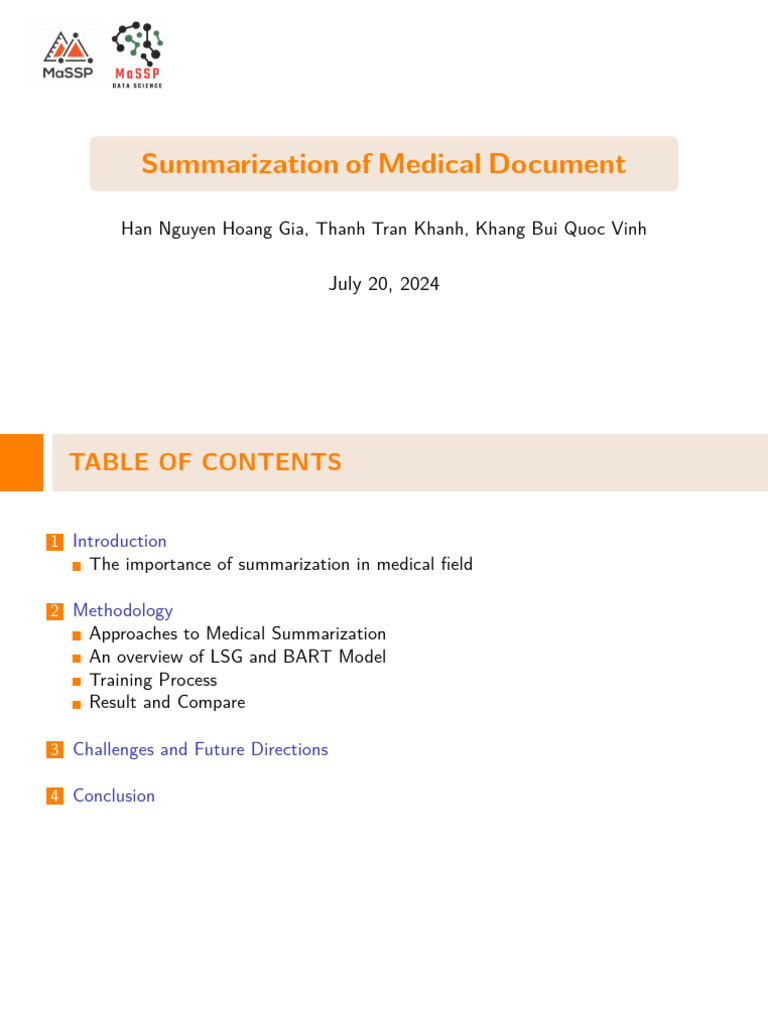 LSG Attenion For Long Context Summarize | PDF