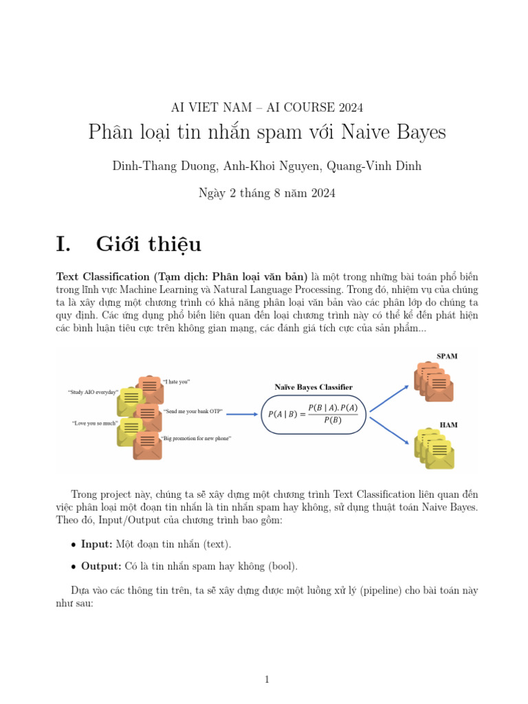 AIO2024 Module02 Project Text Classification Description | PDF