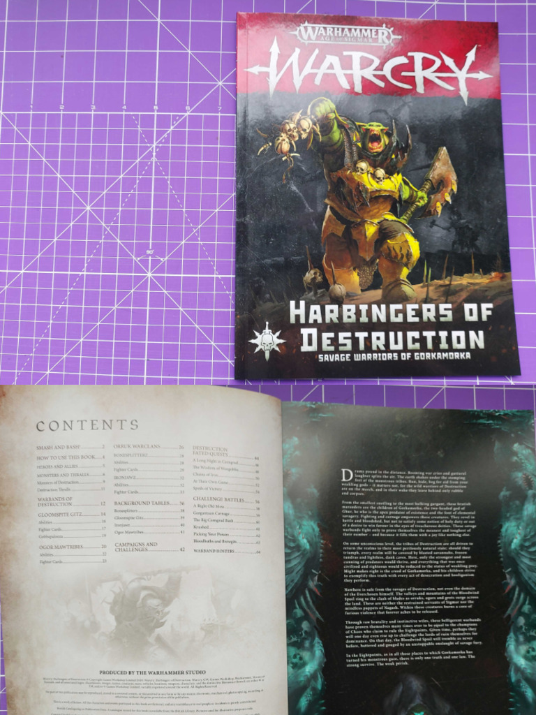 Warcry - Harbingers of Destruction (Photocopy) | PDF