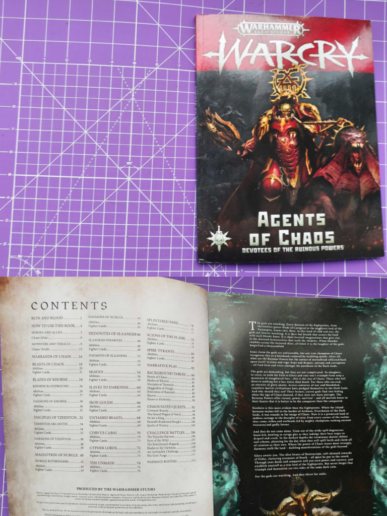 Warcry - Agents of Chaos (Photocopy) | PDF