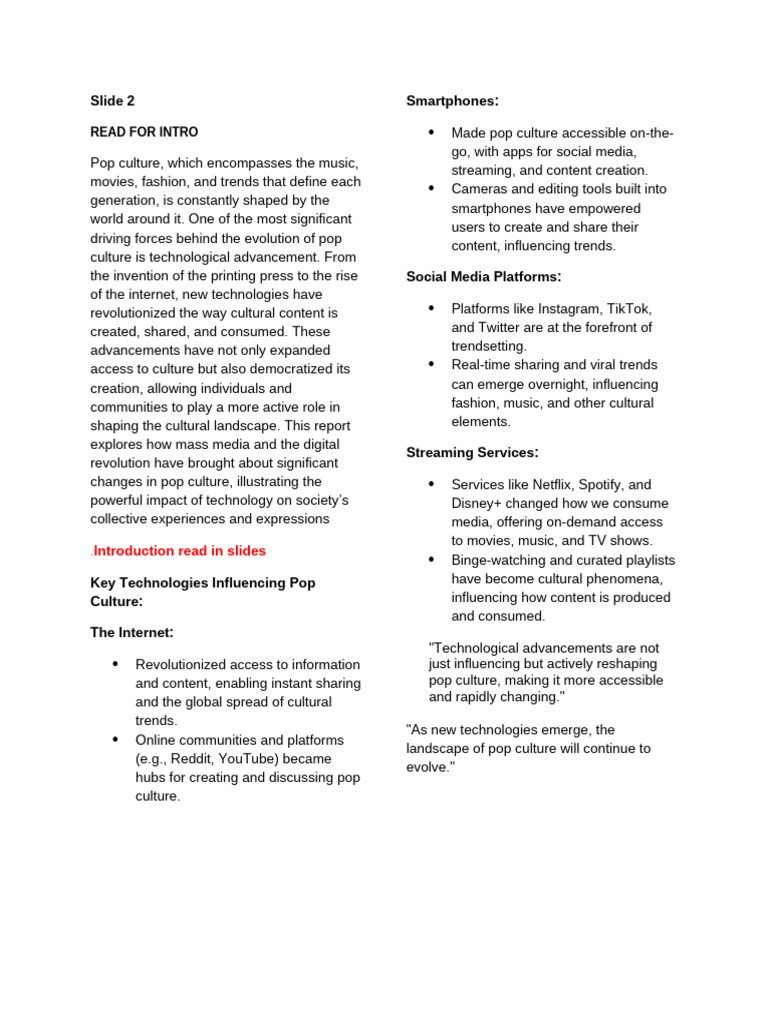in Pop Culture | PDF