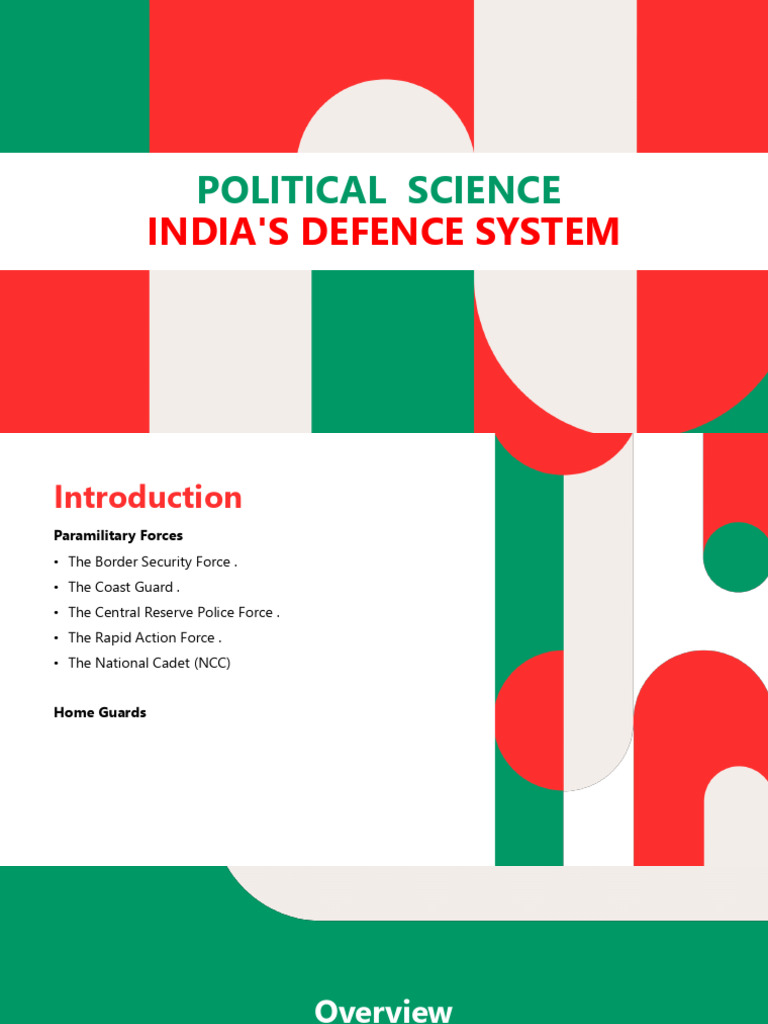 Political Science: India'S Defence System | PDF