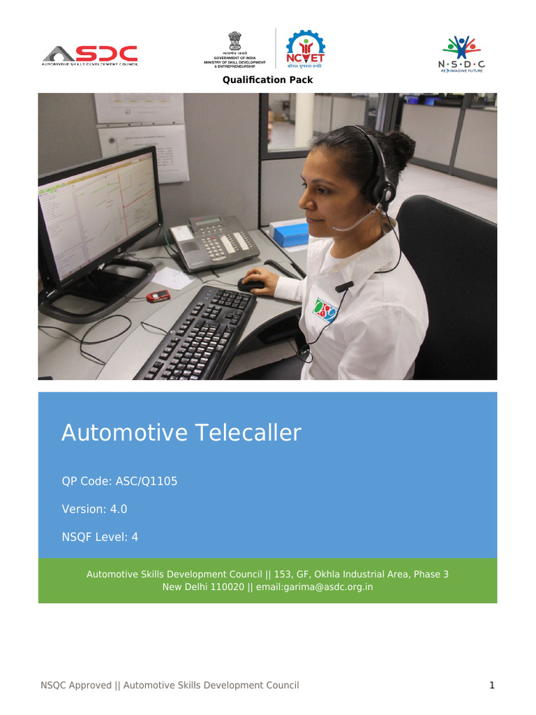 QP Automotive Telecaller PDF | PDF