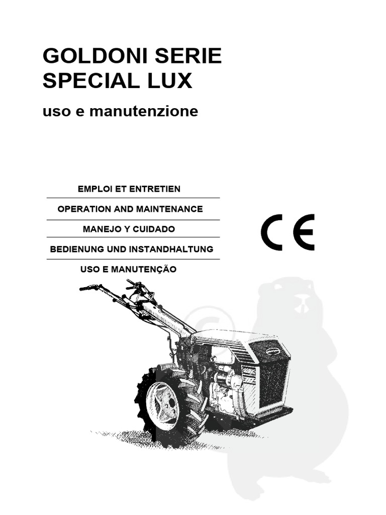 Goldoni Manuale Special Lux | PDF