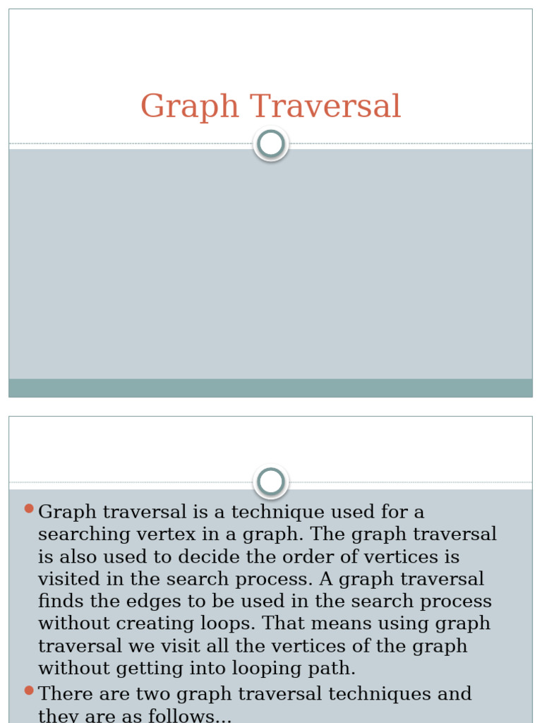 Graph Traversal | PDF