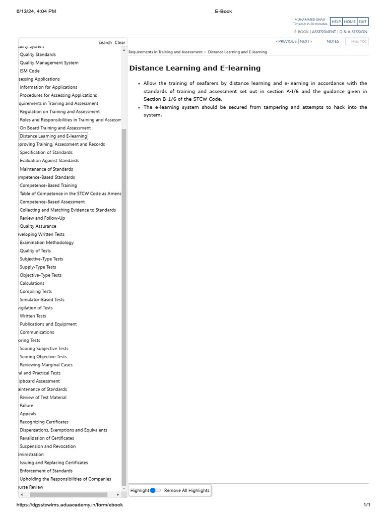 23 Distance Learning e Learning | PDF