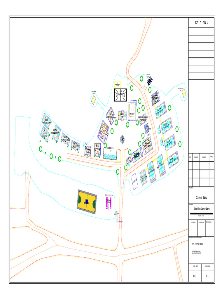 Layout Mess Baru | PDF