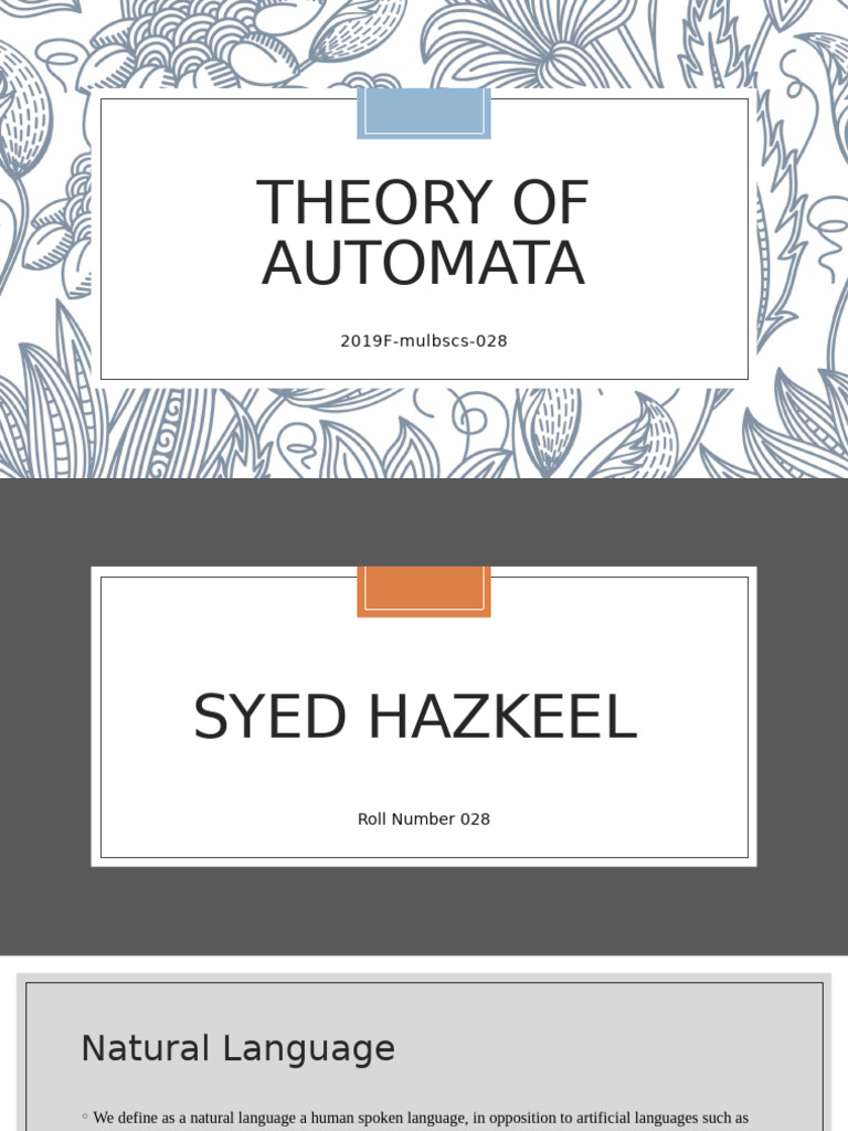 Assignment No 1 Toa Pdf Theory Of Computation Theoretical Computer Science
