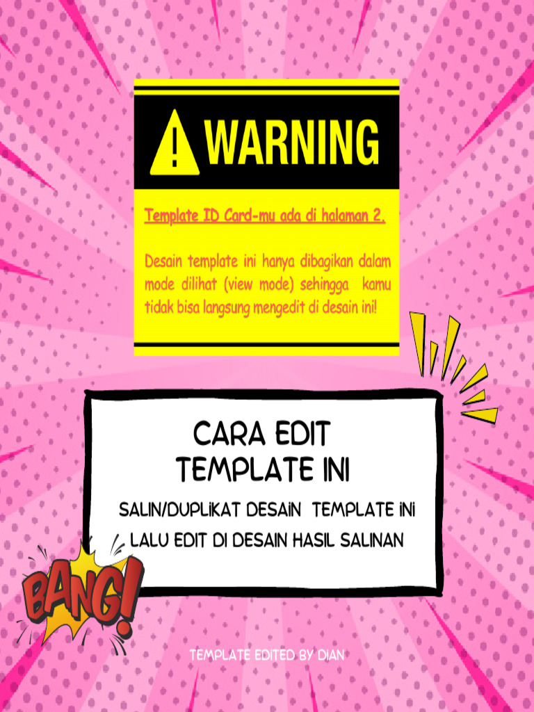 Template Nametag Mahasiswa FST TA. 20242025 | PDF