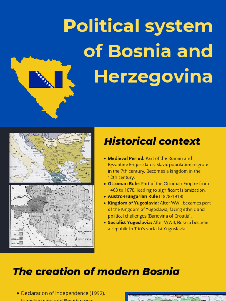 Political System of Bosnia | PDF