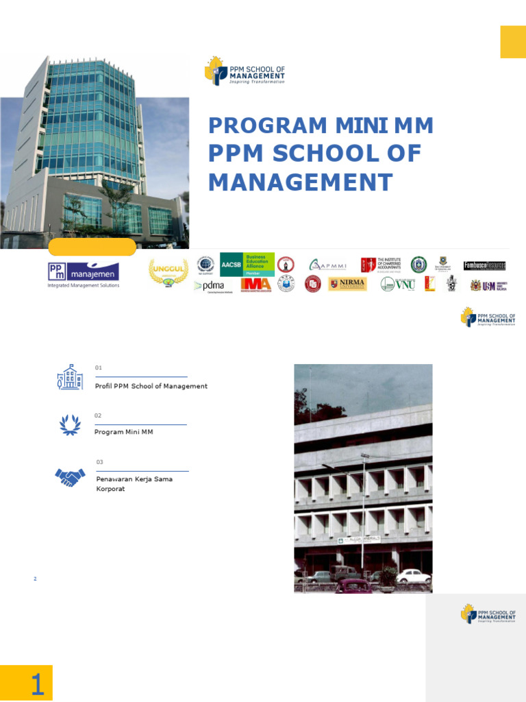 Program Mini MM PPM School of Management - 2024 | PDF