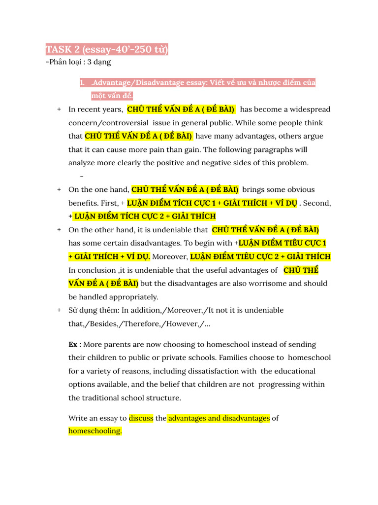 Writing Task 2.1.1 | PDF