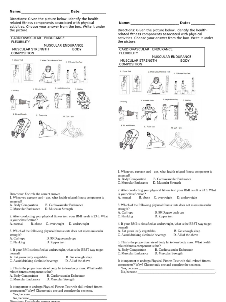 Activity Sheet Pe 8 | PDF