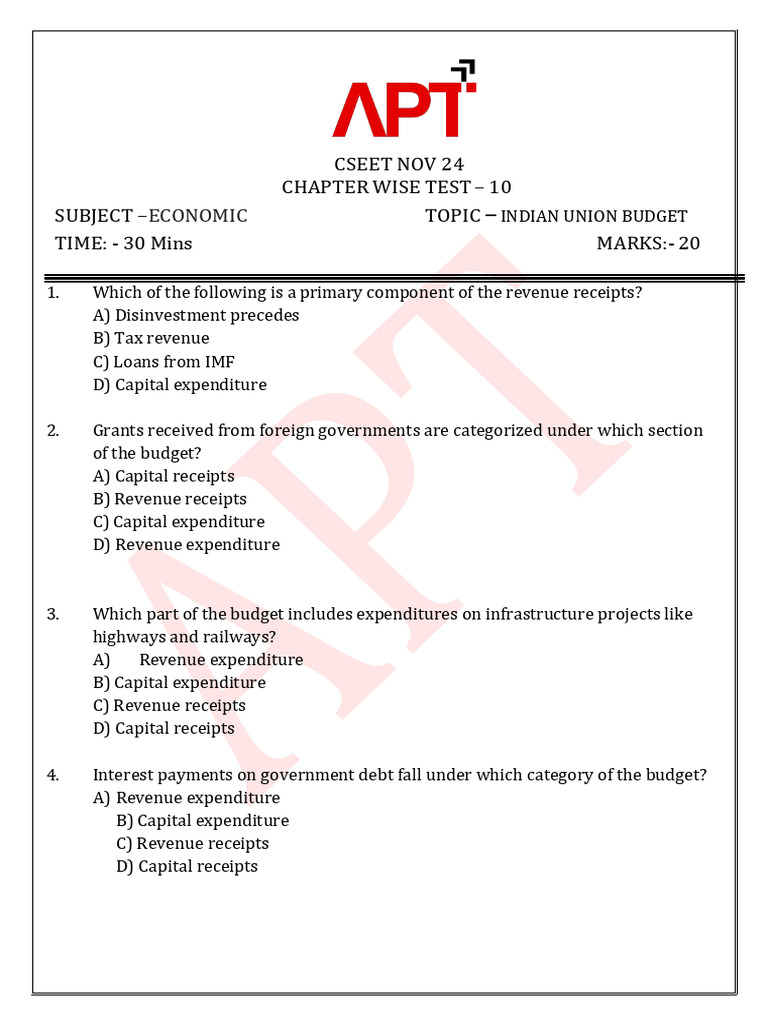 Cseet CT-10 Ans Sheets | PDF