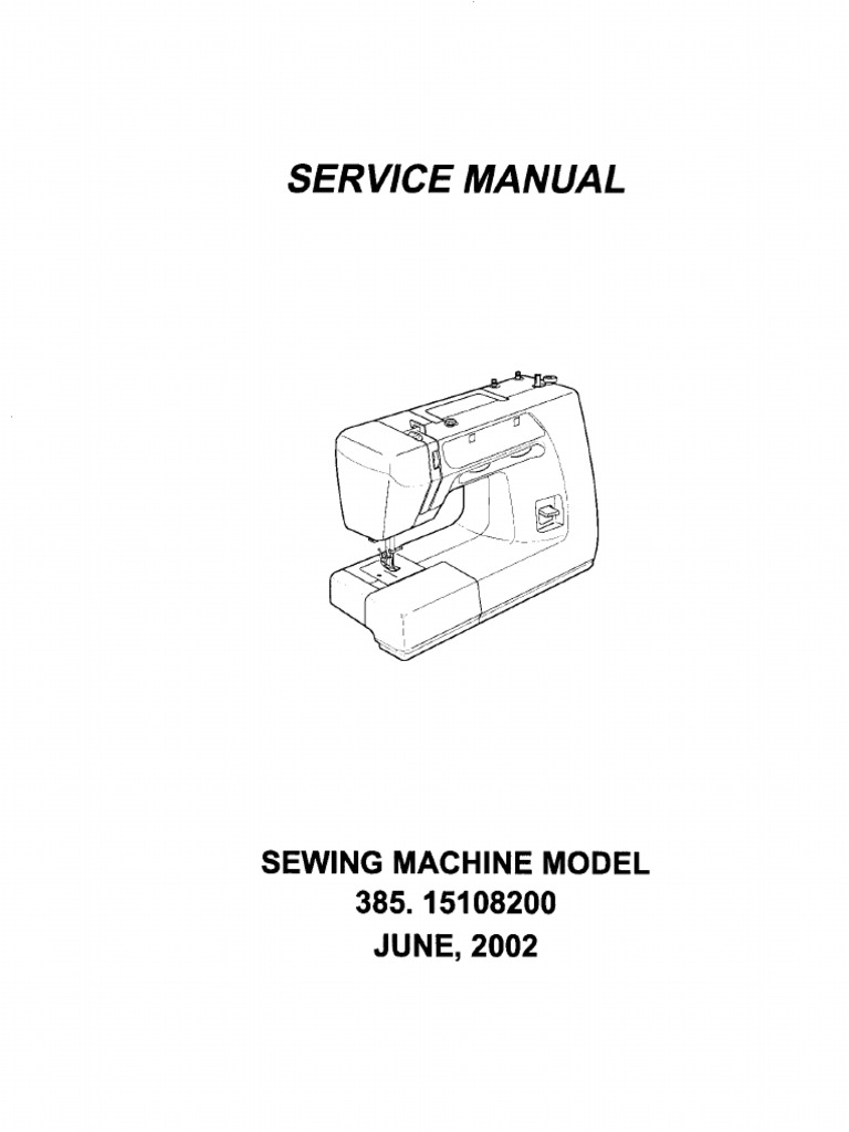 Sewing Machine Manual 2 | PDF