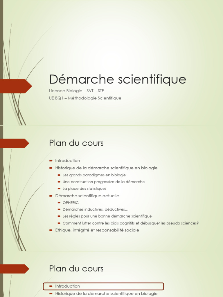 Démarche Scientifique - CM1et2 | PDF