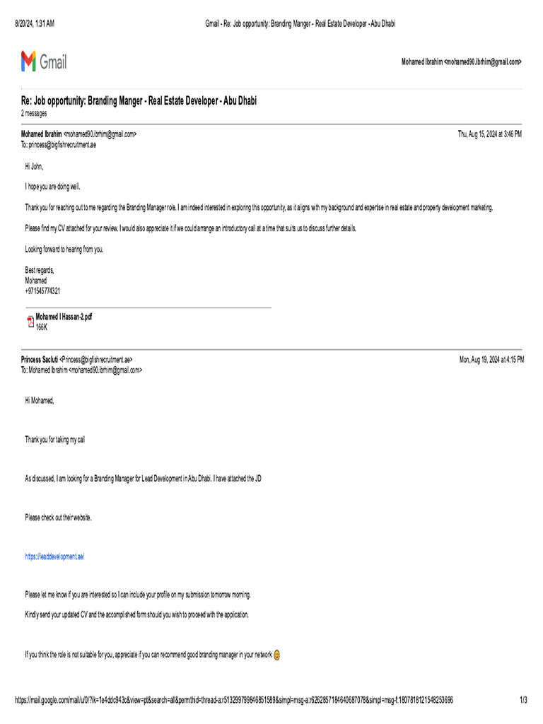 CANDIDATE FORM - Big Fish Recruitment | PDF