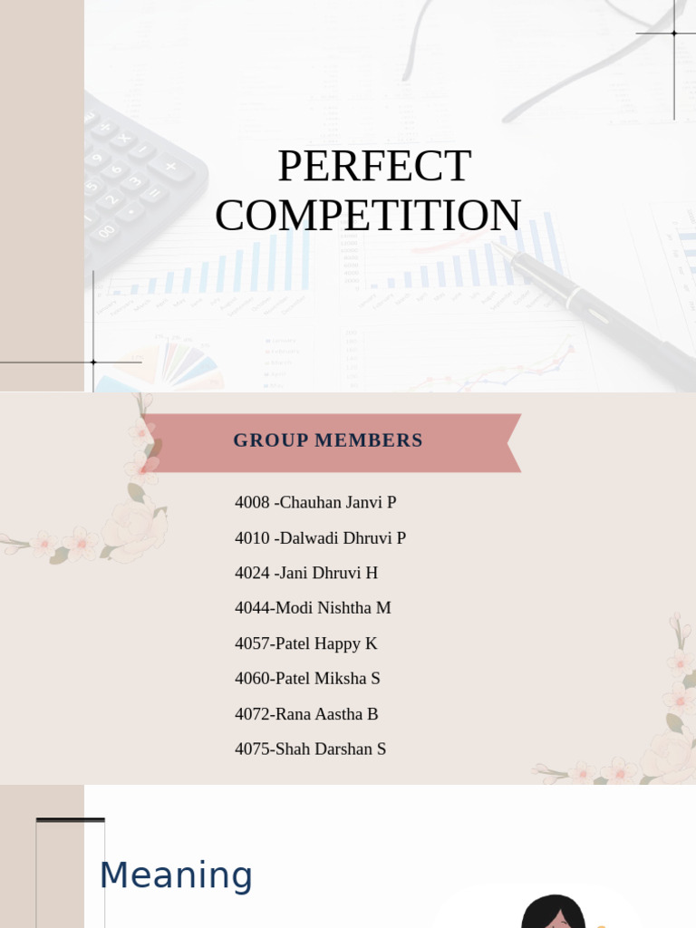 Perfect Competition Ppt | PDF