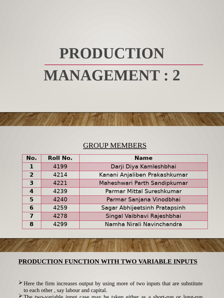 ME Production MGT 2 1 | PDF