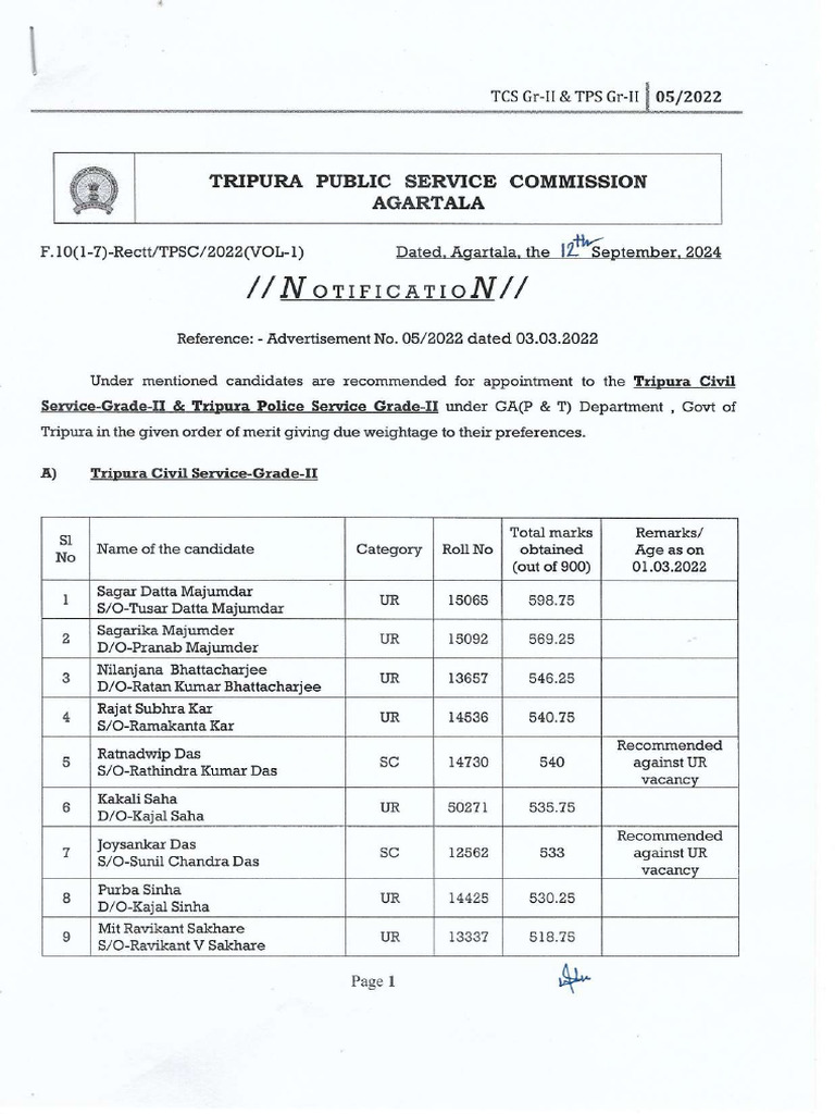 Tcs Tps 05 2022 | PDF