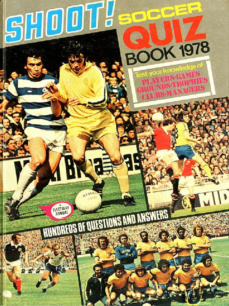 1978 Soccer Quiz Book | PDF