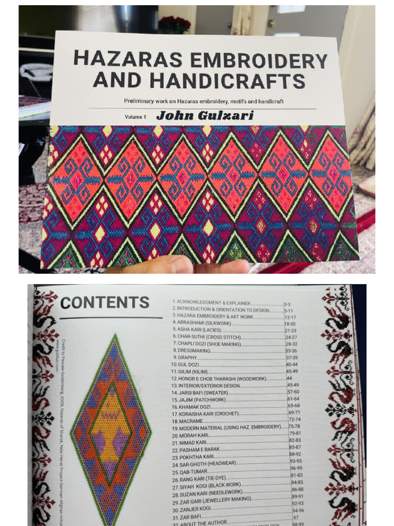 Hazaras Embroidery and Handicrafts | PDF