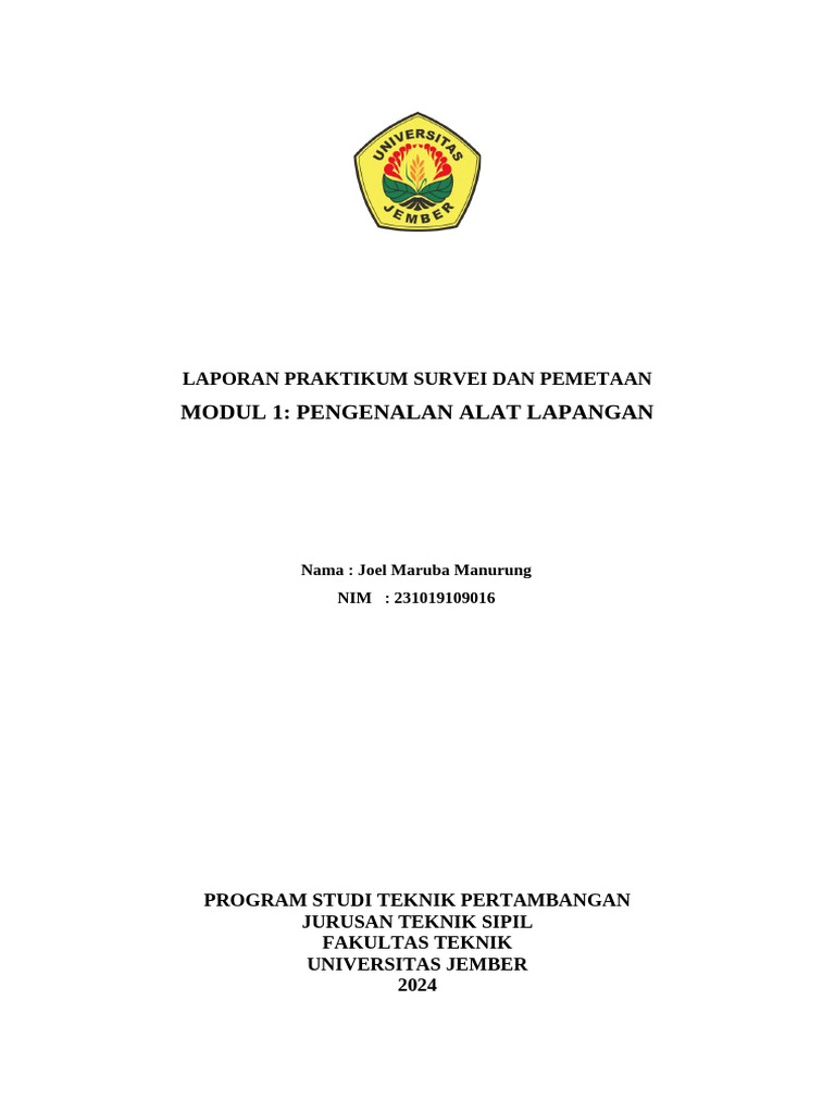 Laporan Prak SurPem | PDF