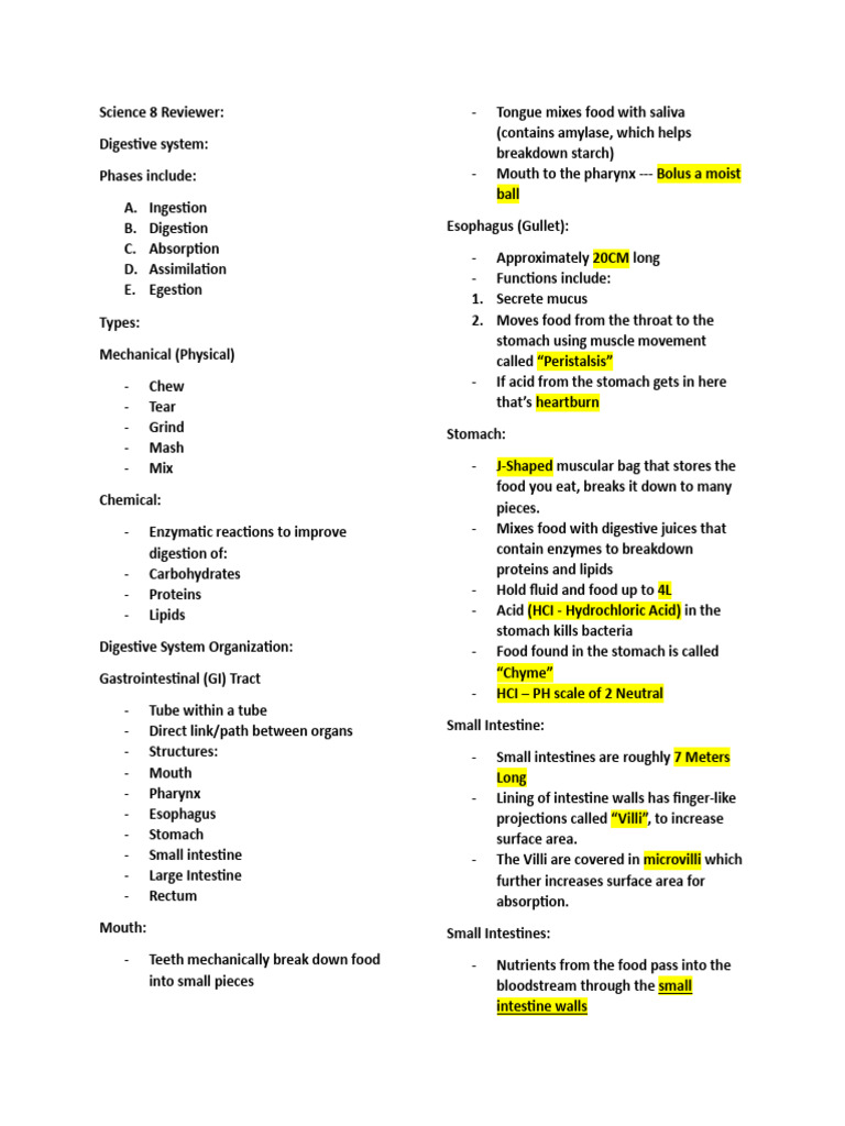 Science-8-Reviewer K Azd 4th-Quarter | PDF
