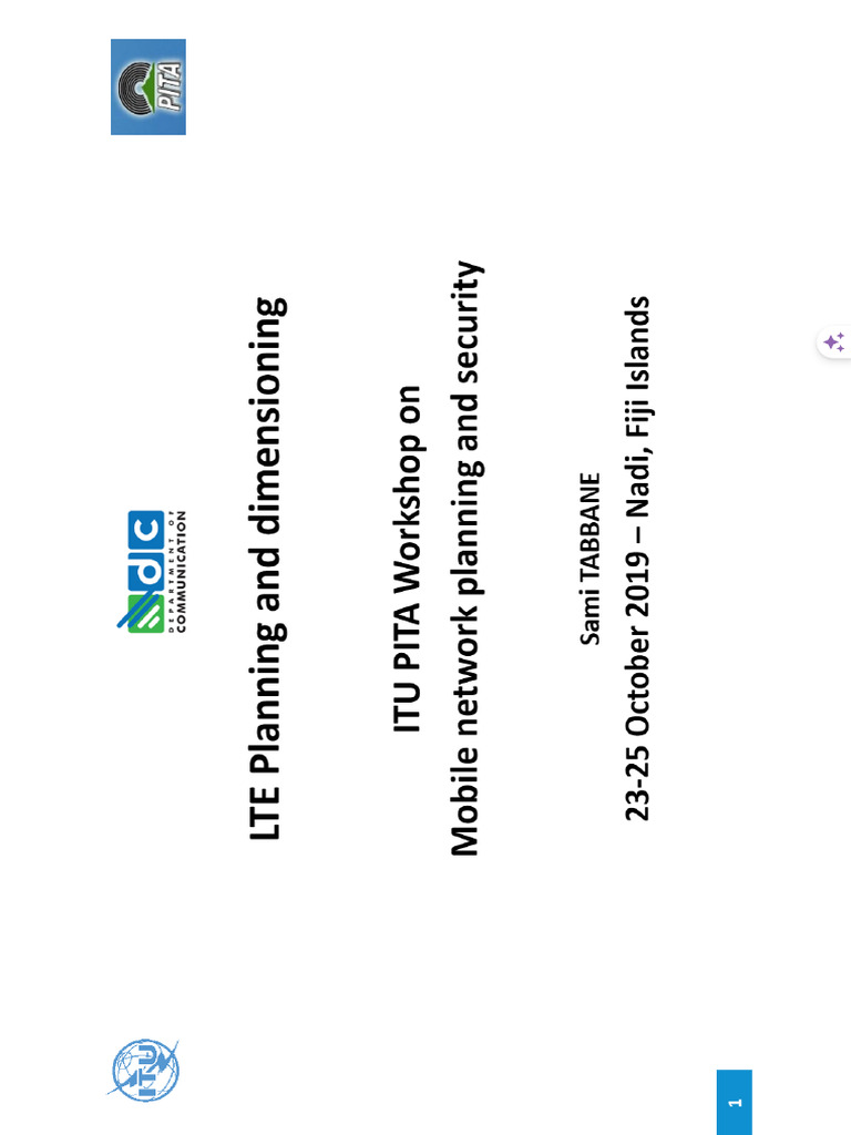 Microsoft PowerPoint - LTE Planning and Dimensioning - PPTX - LTE ...