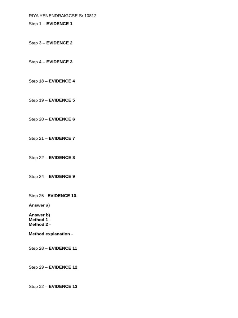 J 228 Evidence 10812 | PDF