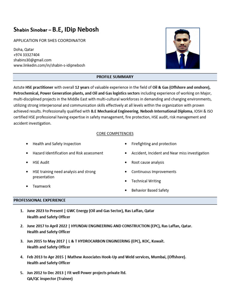 Shabinsinobar HSE 2024 | PDF