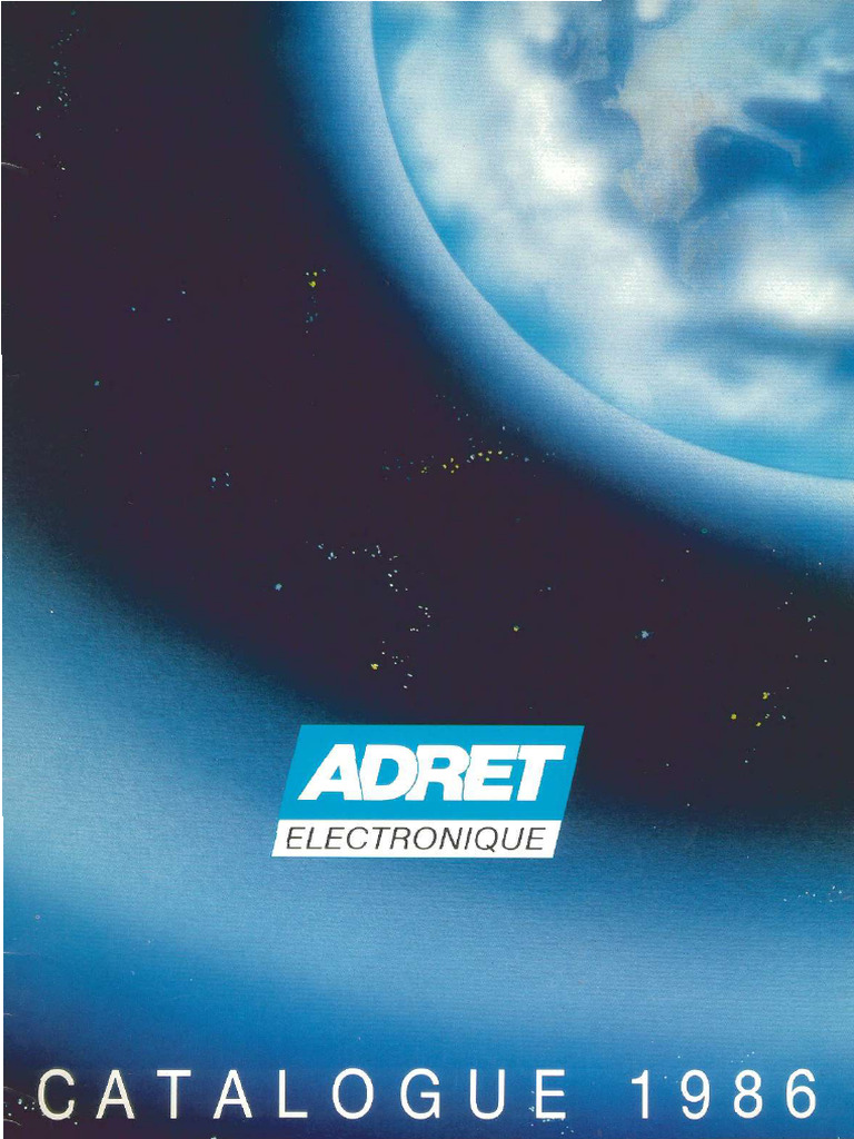 Catalog Adret Intruments 86 | PDF