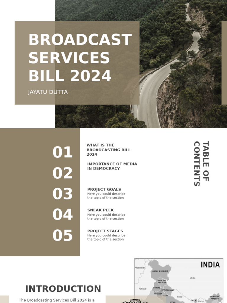 Broadcasting Services Bill 2024 | PDF