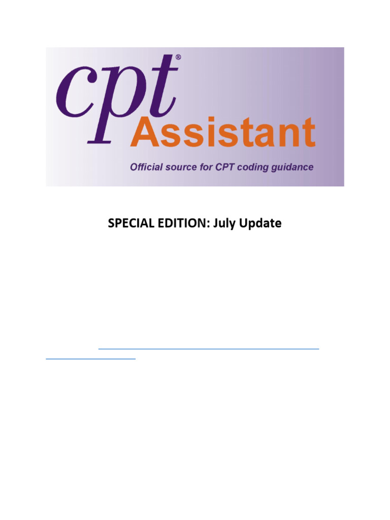CPT Assistant Guide Monkeypox July 2022 | PDF