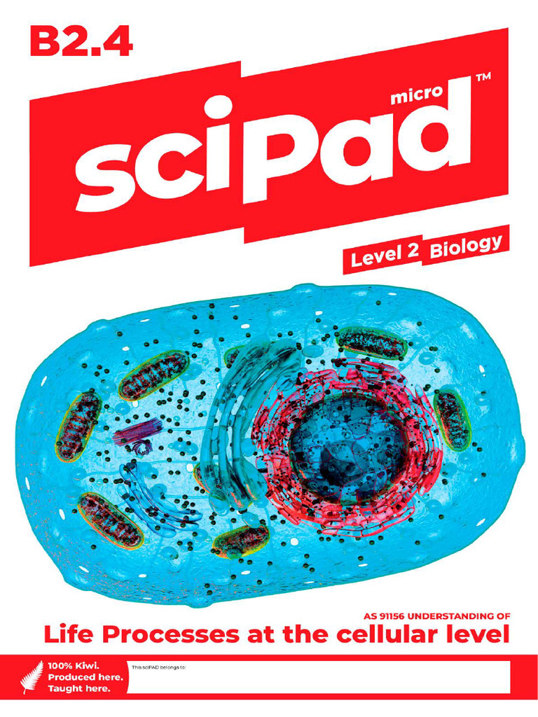 Biology 2.4 SciPAD Micro (Interactive) | PDF