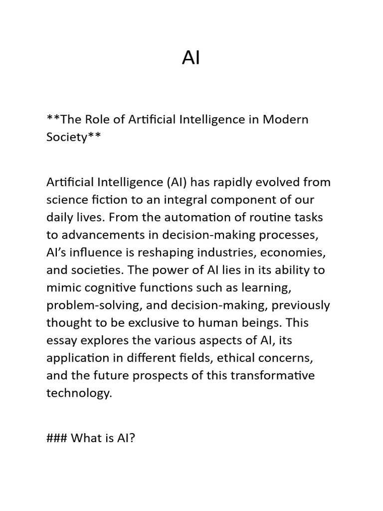 AI | PDF